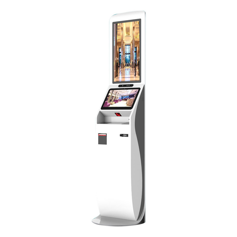 32.0 Inch Self Check In Kiosk Cash Register Self Service Bill Payment Kiosk