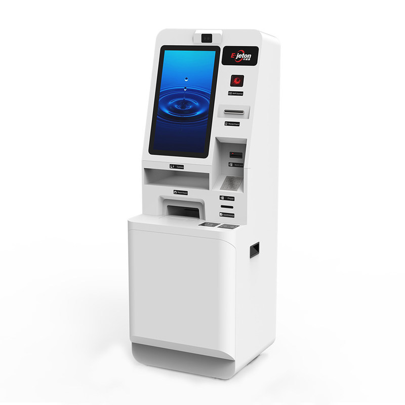 21.5 Inch Self Payment Kiosk RFID Terminal Self Service Registration ...
