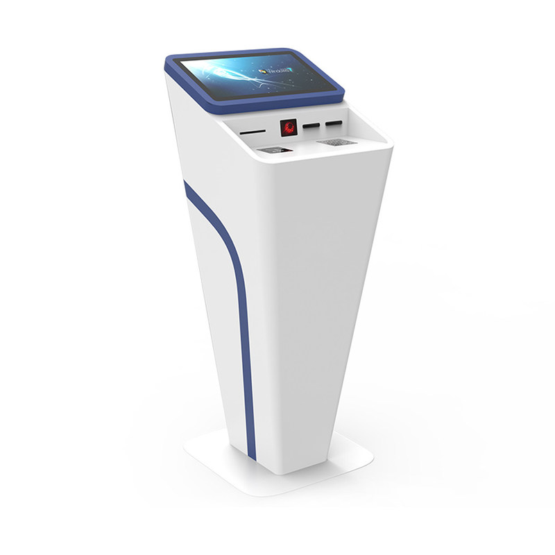 HD Screen Ticket Printer Kiosk Terminal Electric All In One Lobby Self ...