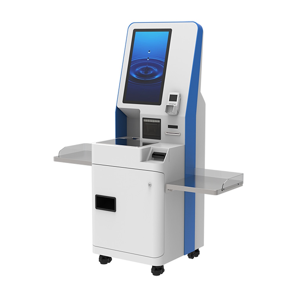 Supermarket Self Checkout Kiosk Restaurant Smart Self Service Point Of ...