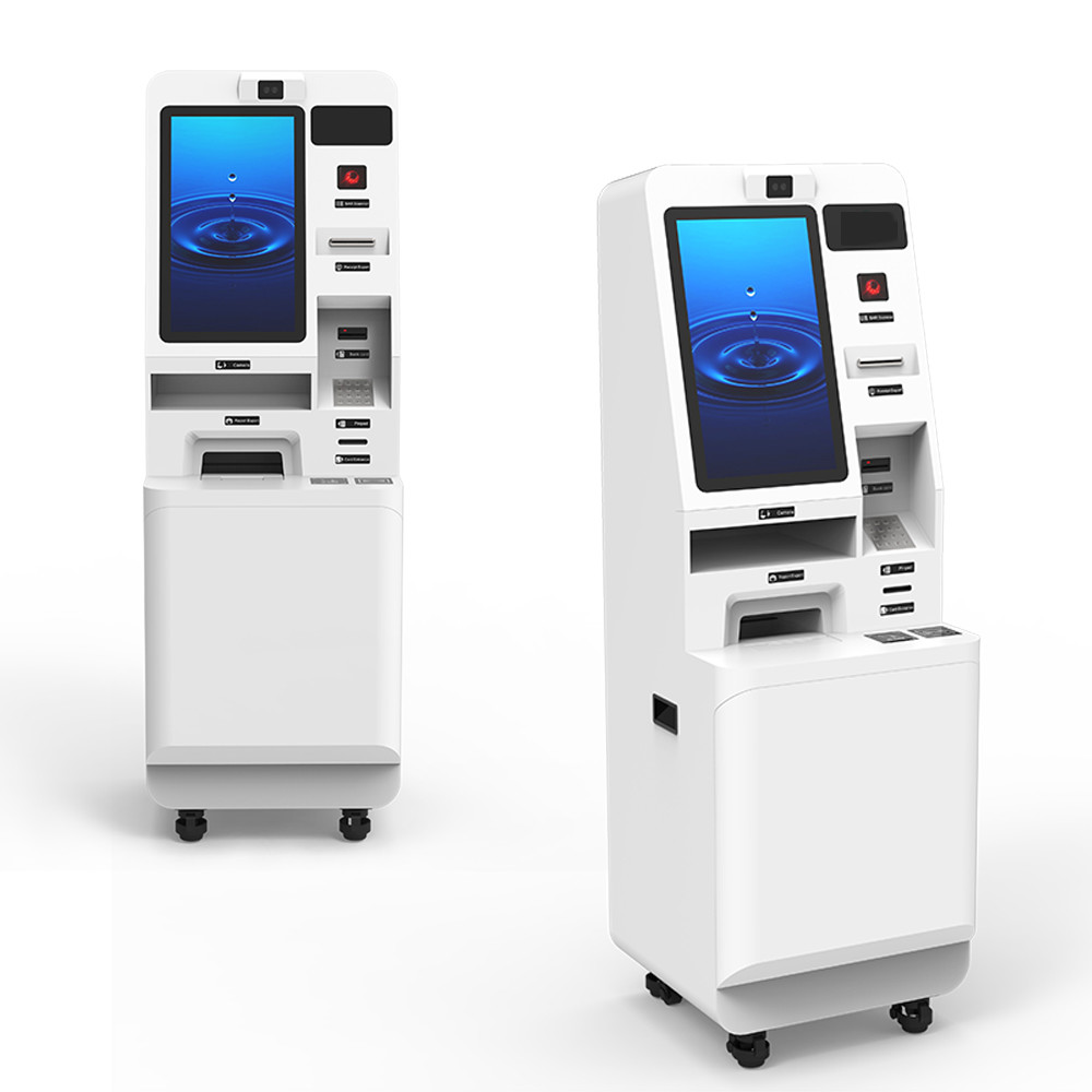 Inquire Cash Register Kiosk Bank Self Service Kiosk Credit Card Payment ...