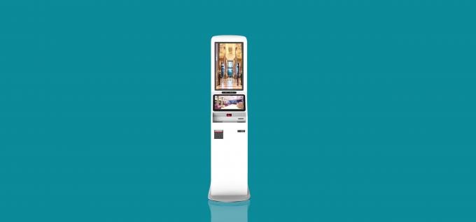 Steel Stand Self Check In Kiosk Key Card Dispenser Hotel Check In Kiosk ...