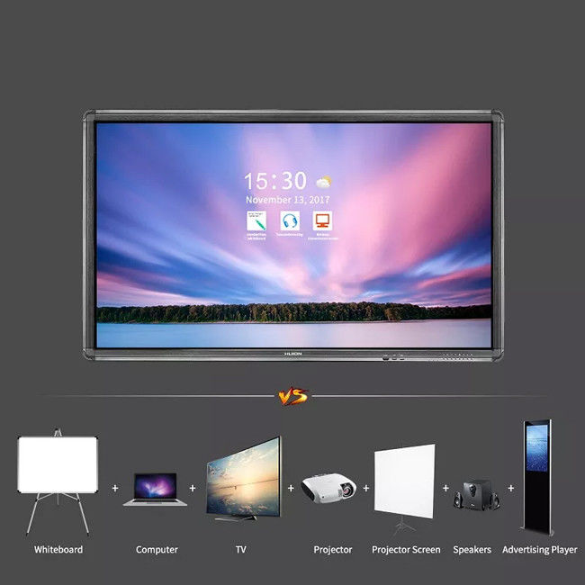 8ms Conference Room Smartboard 100 Inch TV Freestanding Smart ...